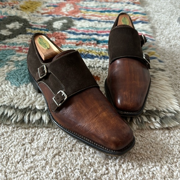 Harris | Shoes | Harris Leather Doublemonkstrap Shoes | Poshmark